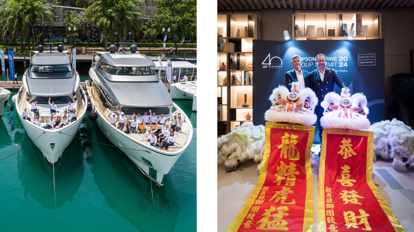 Sanlorenzo closes the acquisition of Simpson Marine group